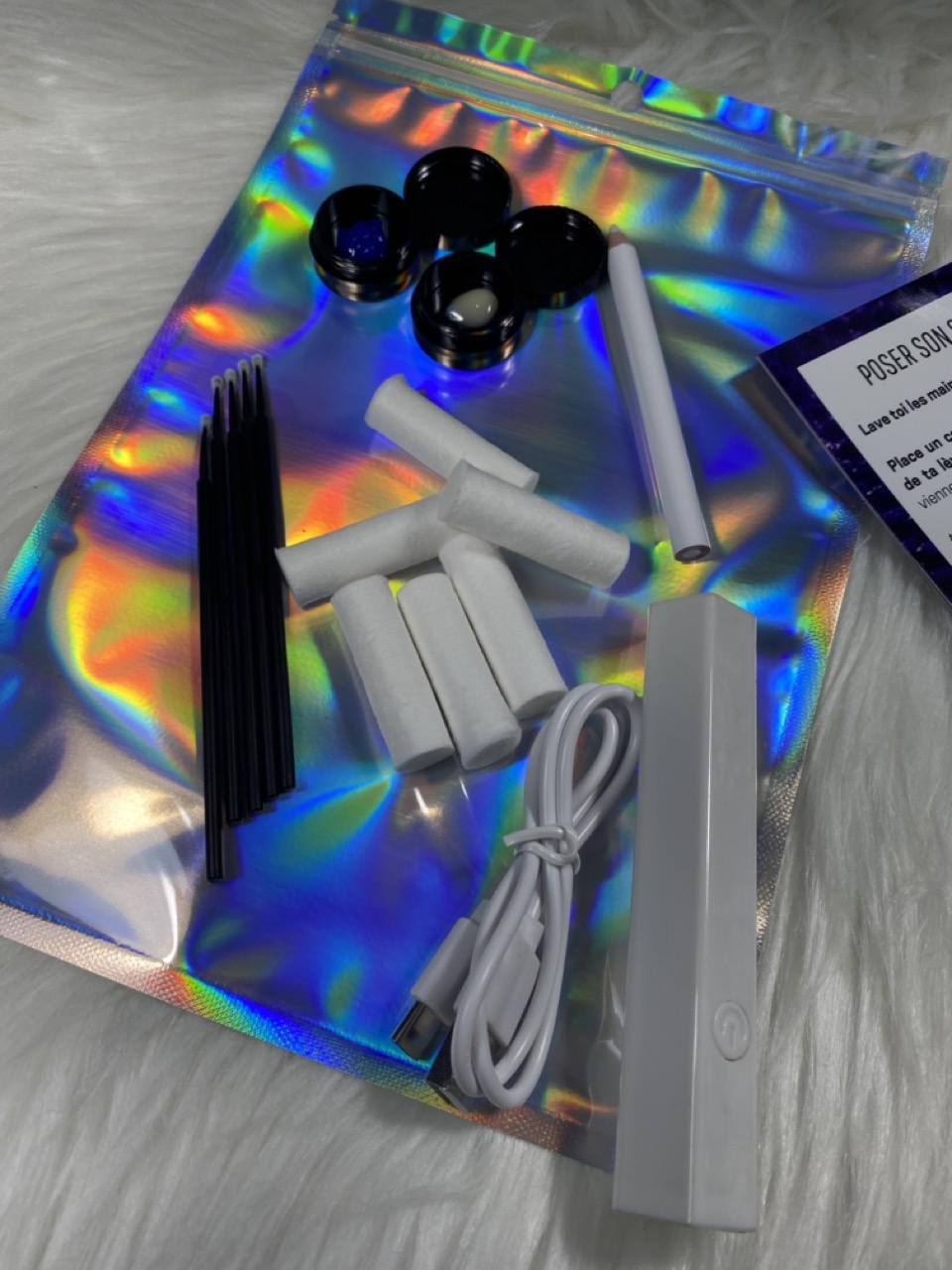 Kit de pose de strass dentaire DIY à la maison